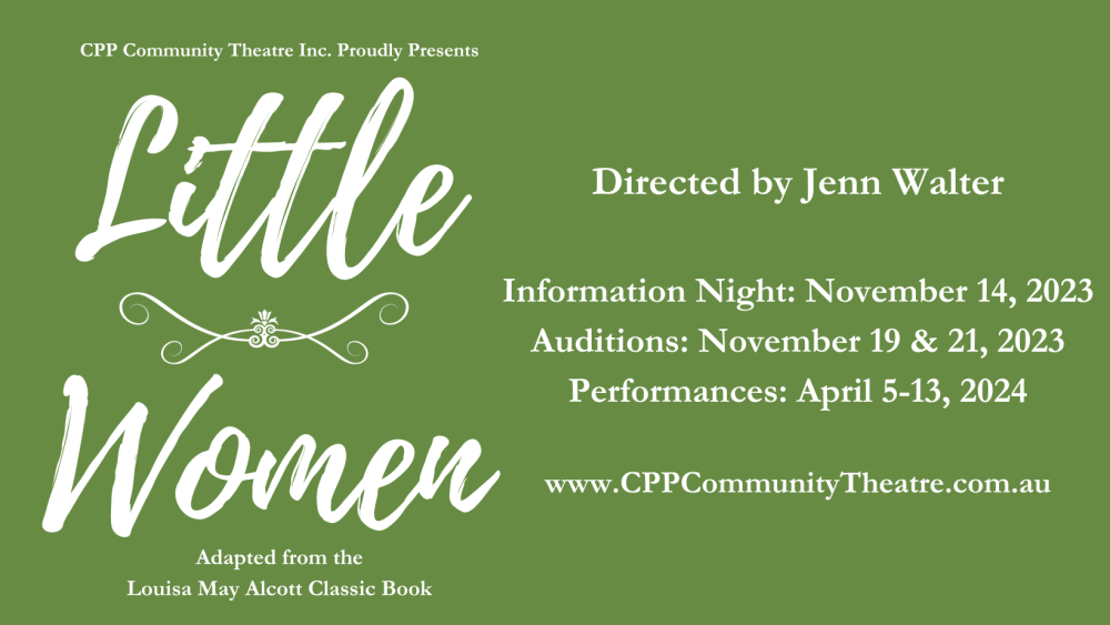 LITTLE WOMEN - CPP Community Theatre Inc